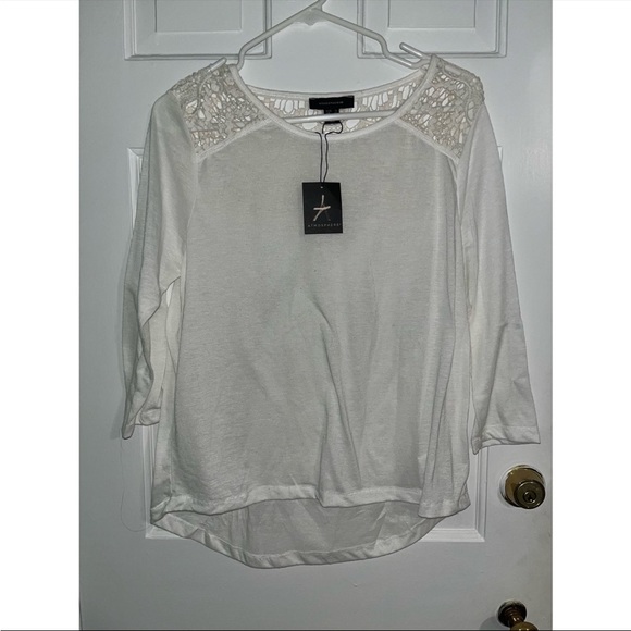 Atmosphere | Tops | Atmosphere White Long Sleeve | Poshmark